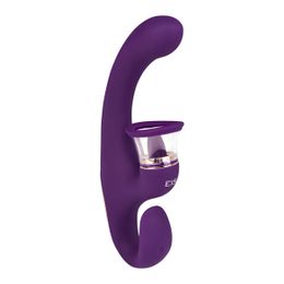 EIS 3-in-1 Rabbitvibrator mit Klitoris-Sauger, 23,8 cm
