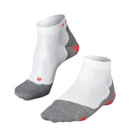 Falke Damen Kurzsocken "RU5 Race Short", Gr. 35, wei&szlig;, Obermaterial: 50% Polypropylen PP. 48% Polyamid PA. 2% Elasthan EL., Socken