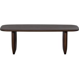 Couchtisch Woood, B:120cm H:40cm T:60cm, braun, Wohnzimmer, Tische, "Frequent Mangoholz mit organisches Untergestell H 40 x B 120 x T 60 cm",