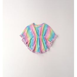 sarabanda M&auml;dchen Badeponcho "BABY GIRL SUMMER DRESS"multicolor, lila, Gr. 92, Baumwolle, Hausm&auml;ntel