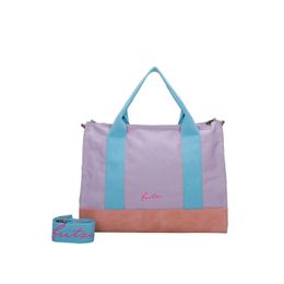 Damen Shopper "Canvas Tote Bag", Fritzi aus Preussen, lila, 55% Baumwolle, 45% Polyester, unifarben, Taschen, mit abnehmbarem Schulterriemen
