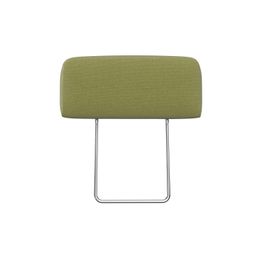 Sit & More Sofa-Kopfst&uuml;tze SIT & MORE, B:52cm H:22cm T:12cm, gr&uuml;n, Holzwerkstoff, Kopfst&uuml;tzen, "Visby", auch erh&auml;ltlich in dem mit Wasser zu reinigendem "Soft