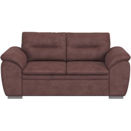 2-Sitzer COTTA, B:185cm H:88cm T:90cm, braun, Kunstleder Softlux;NaturLEDER (echtes Rindsleder) Die R&uuml;ckseite bei Naturlederprodukten ist mit