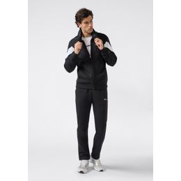 Champion Herren Jogginganzug, schwarz, Gr. S, Obermaterial: 55% Baumwolle, 45% Polyester, Sportanz&uuml;ge, f&uuml;r Erwachsene geeignet, aus Baumwolle und
