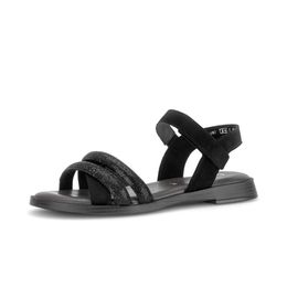 Gabor Damen Riemchensandale "Riemchensandale", Gr. 37,5schwarz, Schuhe