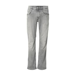 Replay Herren Slim-fit-Jeans "Replay ANBASS", grau, Gr. 32, unifarben, 99% Baumwolle, 1% Elasthan, Jeans
