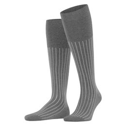 Falke Kinder Kniestr&uuml;mpfe "Shadow", Gr. 39, grau, Obermaterial: 93% Baumwolle CO. 7% Polyamid PA., Socken