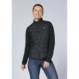 Chiemsee Damen Funktionsjacke, schwarz, Gr. L, 100% Polyester, Jacken