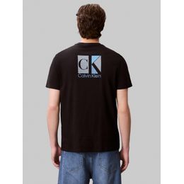Calvin Klein Herren T-Shirt "SS 30s E SPRTSWR 1 G", schwarz, Gr. XL, unifarben, Single Jersey, Obermaterial: 100% Baumwolle, Shirts, Mit