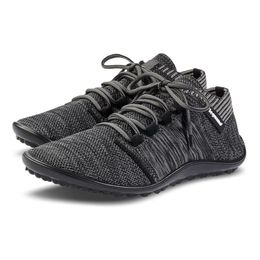 Leguano Damen Barfu&szlig;schuh "BEAT", Gr. 44, grau, Textil, Schuhe, Freizeitschuh, Halbschuh, Schn&uuml;rschuh f&uuml;r Maschinenw&auml;sche geeignet