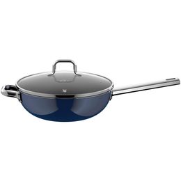 WMF Wokpfanne Fusiontec&reg; Mineral PRO - Tim Raue, Dunkelblau, Metall, 3.5 L, rund, Made in Germany, backofengeeignet,backofengeeignet, Kochen, Pfannen, Woks