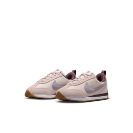 Nike Sportswear M&auml;dchen Sneaker "Pacific", Gr. 33, rosa, Leder, Textil, Schuhe, inspiriert vom Design des Nike Cortez, f&uuml;r Kinder