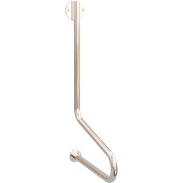 Garderobenhalter Rauch, B:7cm H:52cm T:28cm, silber, Metall, Garderobenhalter, "Zubeh&ouml;r f&uuml;r Rauch-Schr&auml;nke Garderobe Kleiderschrank Schrank", Breite