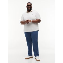 Tommy Hilfiger Big & Tall Herren Chinohose "BT-CORE DENTON ESSENTIAL TWILL", blau, Gr. 42, TOMMY HILFIGER BIG & TALL, Twill, Obermaterial: 97% Baumwolle, 3% Elasthan, Hosen,