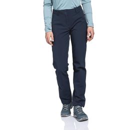 Sch&ouml;ffel SCH&Ouml;FFEL Damen Softshellhose "Pants Ascona Warm L"navy blazer, Gr. 46, Obermaterial: 56% Polyamid, 34% Polyester, 10% Elasthan, Hosen, winddicht,