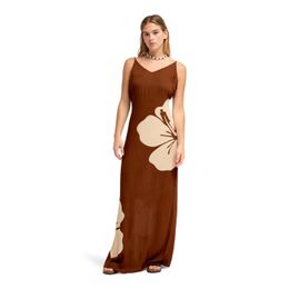 Roxy Damen Tr&auml;gerkleid "Bend Like Mermaid"cappuccino, Gr. L, Obermaterial: 100% Viskose., Kleider