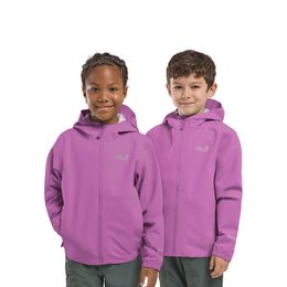Jack Wolfskin Kinder Outdoorjacke "FLAZE JACKET K", lila, Gr. 140, Obermaterial: 100% POLYESTER. Futter: 100% POLYESTER, Jacken