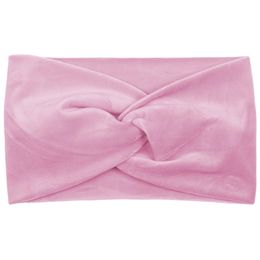 styleBREAKER Damen Stirnband "Samt Stirnband mit Twist Knoten", lila, Modisch, Obermaterial: 100% Viskose CV., M&uuml;tzen