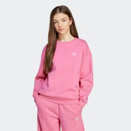 M&auml;dchen Sweatshirt "BOYFRIEND MIT RUNDHALSAUSSCHNITT", pink, Gr. 170, adidas originals, Obermaterial: 70% Baumwolle, 30% Polyester, Sweatshirts