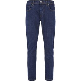 2Y Premium Herren Bequeme Jeans "2Y Premium Herren 2Y Tapered Fit Jeans", blau, Gr. 32, unifarben, 97% Baumwolle, 3% Elasthan, Jeans