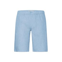INDICODE Herren Chinoshorts "Chinoshorts IDTropelo", blau, Gr. S, Obermaterial: 62% Polyester PES. 33% Viskose CV. 5% Elasthan EL., Hosen