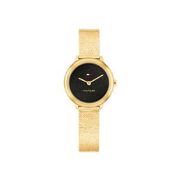 Tommy Hilfiger Damen Quarzuhr "DEMI", gold, Armbanduhren, Armbanduhr, Damenuhr, Edelstahlarmband, analog