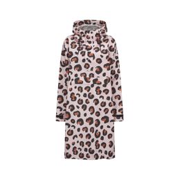 Codello Damen Regenjacke "Codello Poncho", rosa, Obermaterial: 100% Polyester PES., Jacken, mit Leomuster