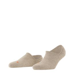 Falke Damen F&uuml;&szlig;linge "Keep Warm", Gr. 37, beige, Obermaterial: 65% Schurwolle WV. 34% Polyamid PA. 1% Elasthan EL., glatt, Socken
