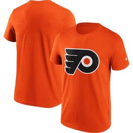 Fanatics Damen T-Shirt "Fanatics Shirt Philadelphia Flyers Primary Logo Graphic", orange, Gr. S, 100% Baumwolle, Shirts