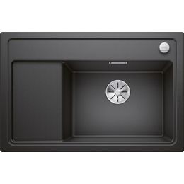 K&uuml;chensp&uuml;le Blanco, B:78cm H:19cm T:51cm, grau, Verbundwerkstoff, K&uuml;chensp&uuml;len, "ZENAR XL 6 S Compact", Mit Ablauffernbedienung