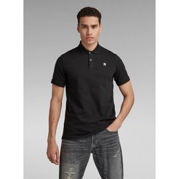 G-Star Raw G-STAR Herren T-Shirt "Dunda Slim Poloshirt", schwarz, Gr. XXS, Obermaterial: 95% Baumwolle, 5% Elasthan, Shirts