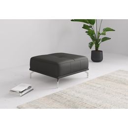 Polsterhocker OTTO HOME, B:89cm H:45cm T:89cm, grau, Hocker, "Caluna", moderner Sitzhocker in hochwertiger Verarbeitung