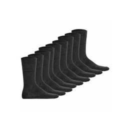 Bugatti Herren Kurzsocken "Socken 9er Pack", Gr. 43, grau, Obermaterial: 78% Baumwolle CO. 20% Polyamid PA. 2% Elasthan EL., Socken