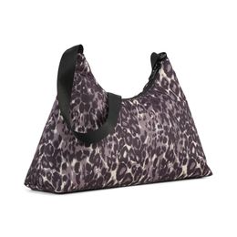Puma Damen Umh&auml;ngetasche "POP MEDIUM PRISM BAG", lila, Obermaterial: 100% Polyester, Taschen, mit Animal-Print-Optik, sportlicher Stil,