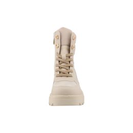 Tom Tailor Damen Stiefel "Tom Tailor Winter Boots", Gr. 41, beige, Polyurethan, Schuhe