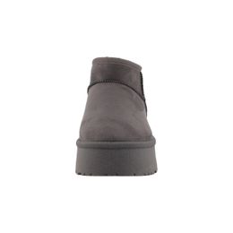 Tom Tailor Damen Stiefel "Tom Tailor Short Boots", Gr. 41, grau, Polyester, unifarben, Schuhe