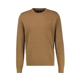 Lerros Herren Strickpullover "Leichter Herren Strickpullover", braun, Gr. XXXL, 100% Baumwolle, Pullover