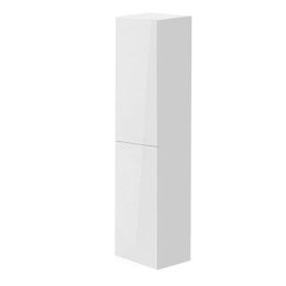 Hochschrank Welltime, B:35cm H:160cm T:35cm, wei&szlig;, MDF, Badezimmer, Schr&auml;nke, "Gama", Breite 35 cm, H&ouml;he 160 cm, FSC zertifiziert