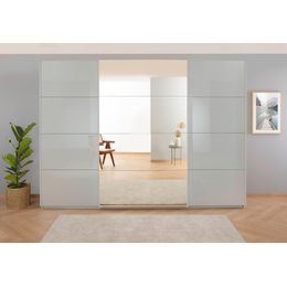 Kleiderschrank OTTO HOME, B:315cm H:229cm T:62cm, grau, Holzwerkstoff, Kinderzimmer, Schr&auml;nke, "Mehrzweckschrank Aktenschrank M&ouml;bel Mietswohnung