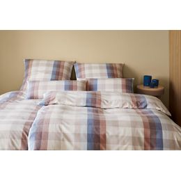 Bettw&auml;sche Elegante, bunt, Flanell, Obermaterial: 100% Baumwolle, Bettw&auml;sche, "Glasgow", angenehmes Hautgef&uuml;hl