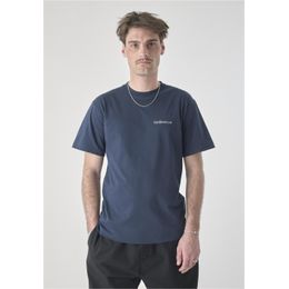 Cleptomanicx Herren T-Shirt "Surf the web", blau, Gr. M, bedruckt, 100% Baumwolle, Shirts, mit gro&szlig;em R&uuml;ckenprint