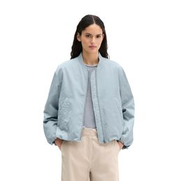 Marc O'Polo MARC O'POLO Damen Outdoorjacke "aus recyceltem Polyester", blau, Gr. 44, unifarben, Obermaterial: 100% Polyester, Jacken