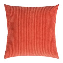Dekokissen Pad, B:60cm L:60cm, rot, Polyacryl, Polyester, Dekokissen_Sitzkissen_Kissenh&uuml;llen, "CASUAL", Feines Cord-Design, gro&szlig;e Farbvielfalt, in