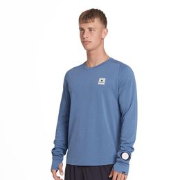 Saysky Clean Flow Long Sleeve Bekleidung Herren blau