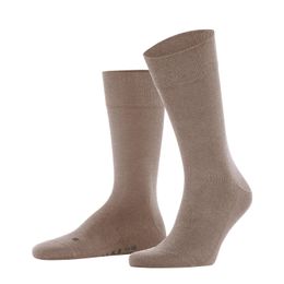 Falke Damen Socken "Sensitive New York", Gr. 47, braun, Obermaterial: 40% Lyocell CLY. 40% Polyester PES. 19% Polyamid PA. 1% Elasthan EL., glatt,