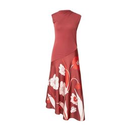Ted Baker Kleid 'AULYA' Damen Gr&ouml;&szlig;e 42 feuerrot / knallrot / dunkelrot / offwhite Sommerkleid