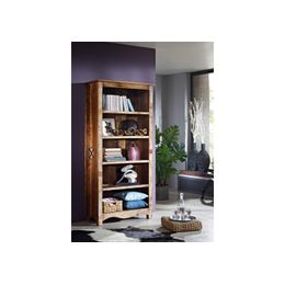 Regal Altholz 90x40x190 mehrfarbig lackiert NATURE OF SPIRIT #57