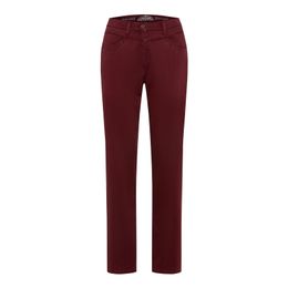 Damen 5-Pocket-Hose "Style CAREN NEW"weinrot, Gr. 23, RAPHAELA BY Brax, Web, 55% Lyocell, 34% Baumwolle, 9% Elastomultiester, 2% Elasthan, Hosen