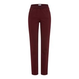 Damen Bequeme Jeans "Style PAMINA"weinrot, Gr. 44, RAPHAELA BY Brax, Denim/Jeans, 93% Baumwolle, 5% Elastomultiester, 2% Elasthan, Jeans