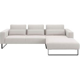 Ecksofa Musterring, B:292cm H:88cm T:185cm, beige, 100% Polyester, Wohnzimmer, Sofas, "JUSTB PM100, stilvoller Lounge-Komfort von Musterring",